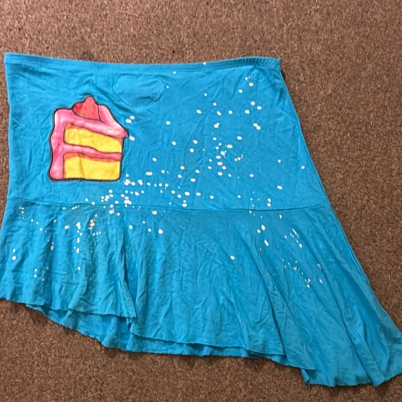 Primp | Skirts | Super Rare Primp Cake Splatter Skirt Mini S Xs P Y2k ...